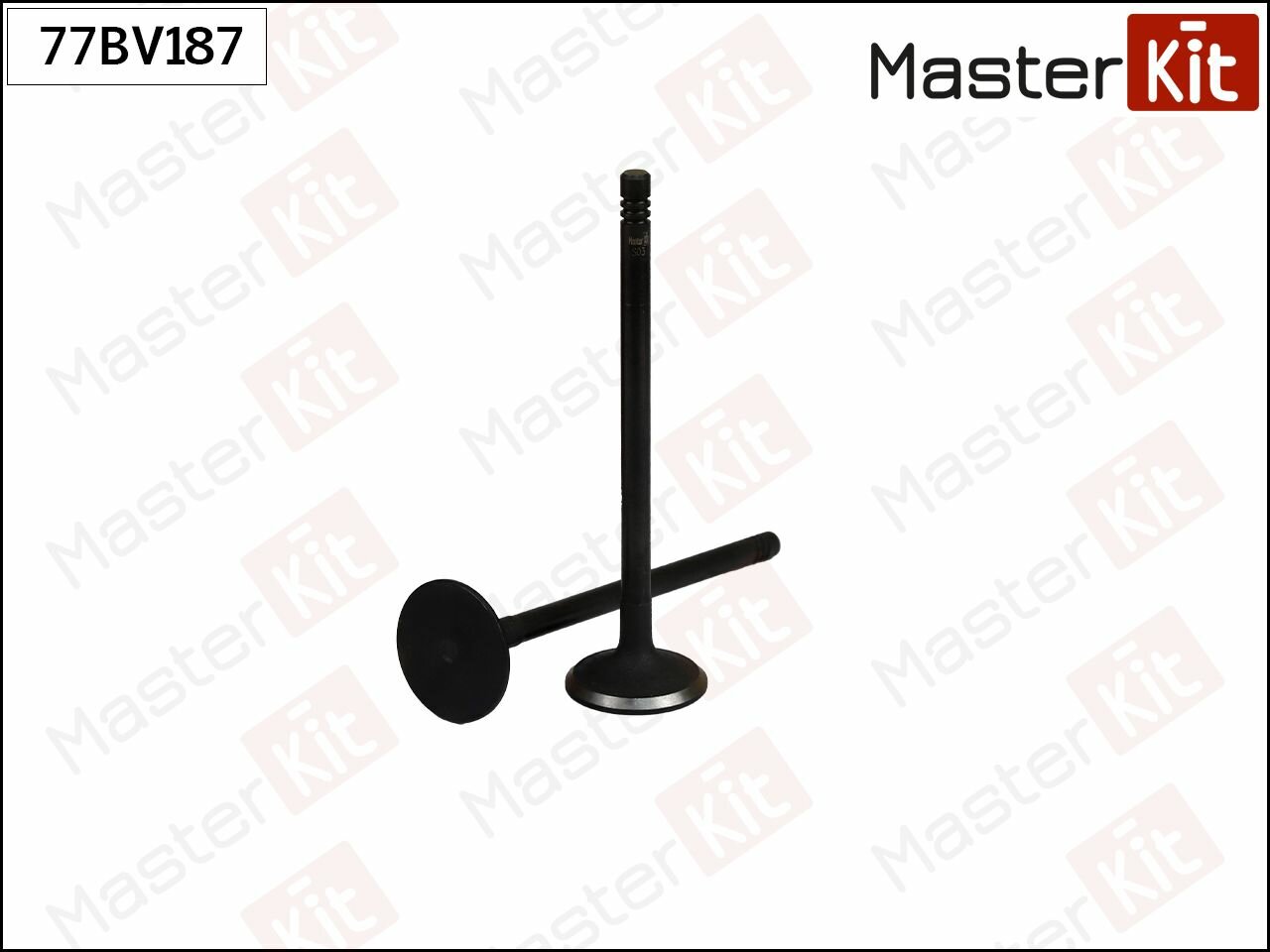 Клапан впускной Hyundai/Kia D4HA (комплект 4шт) MasterKit 77BV187