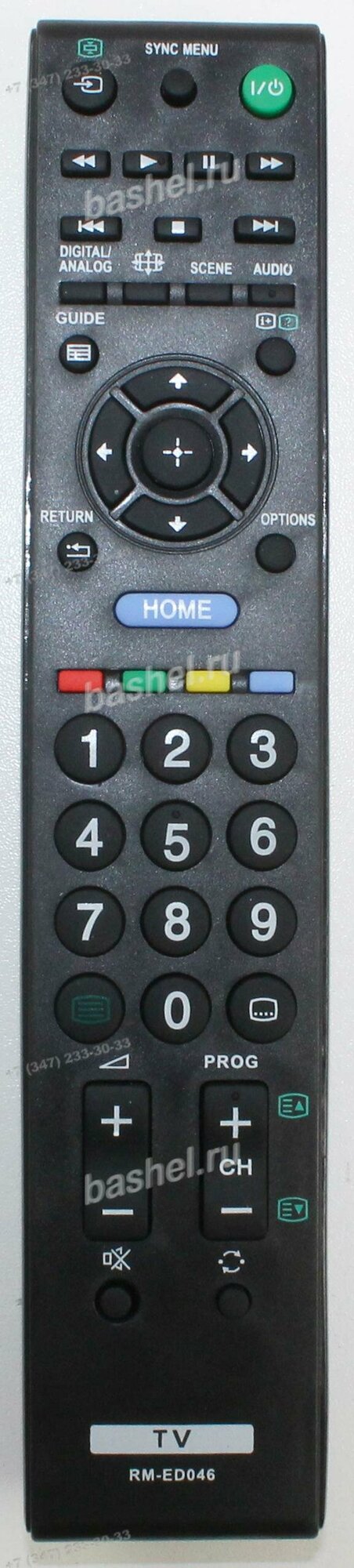 Sony RM-ED046, Пульт ДУ
