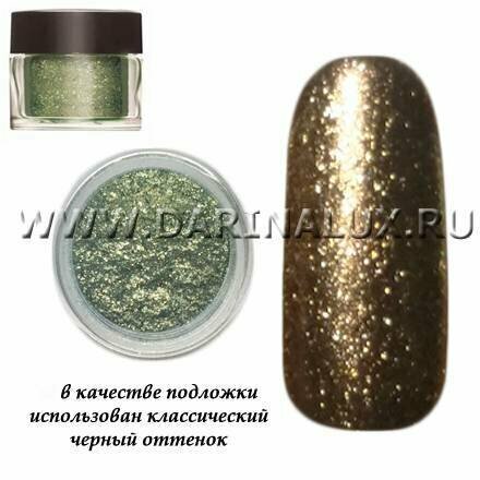 CND Пигмент, втирка Emerald Mirage, 5,07 г