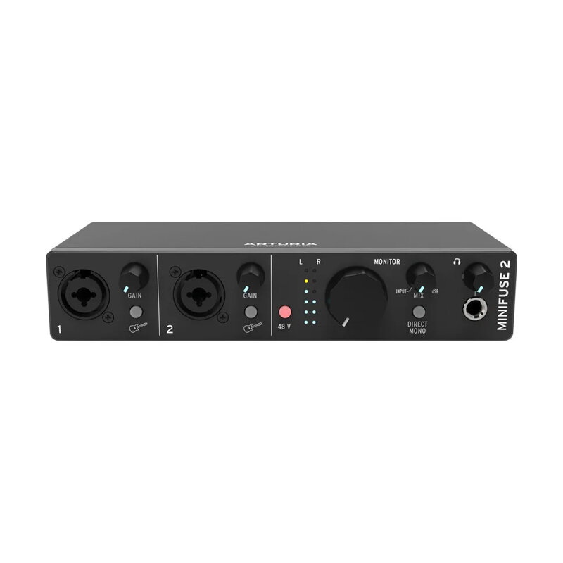Arturia MiniFuse 2 Black Audio Interface — фото 1