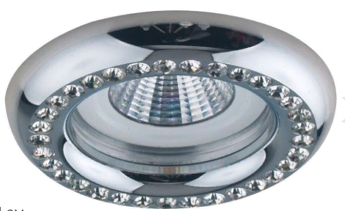 Светильник встраиваемый Feron DL113-C потолочный MR16 G5.3 хром 28410