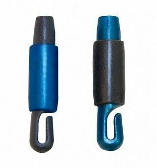 Три Кита Стонф коннектор 1,2 мм серо-синий перламутр для бисероплетения и украшений