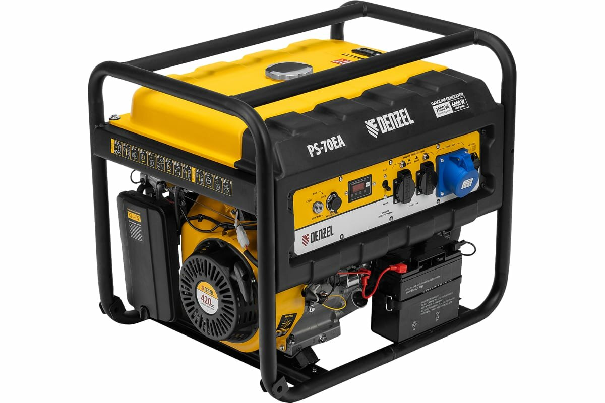 Генератор DENZEL PS 70 EA (946894)