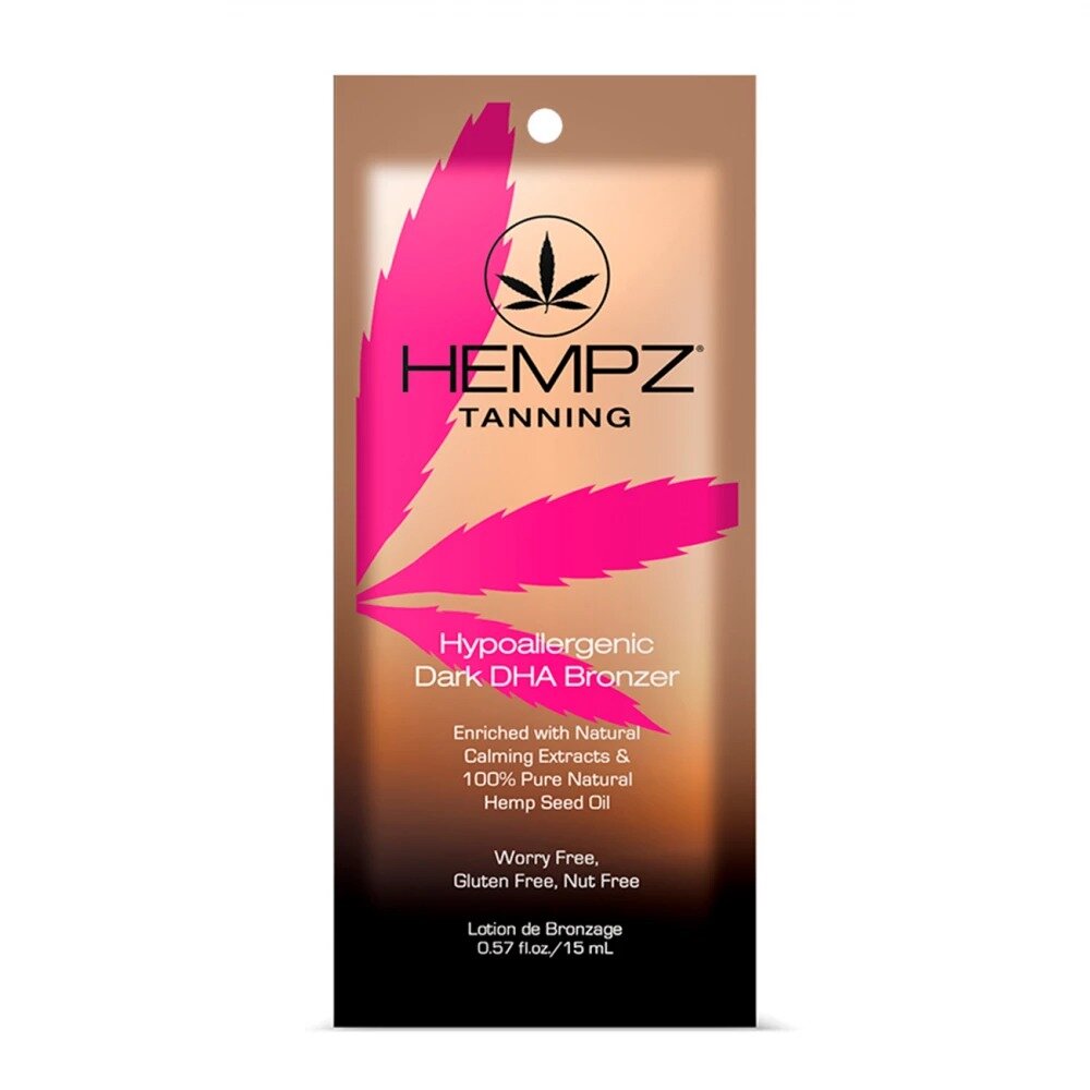 HEMPZ, Гипоаллергенный бронзатор для чувствительной кожи Hypoallergenic Dark DHA Bronzer, 15 мл