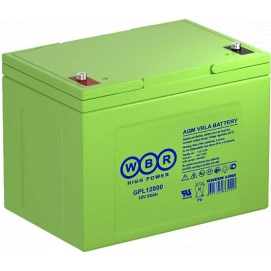 Аккумуляторная батарея для ИБП Wbr GPL12800