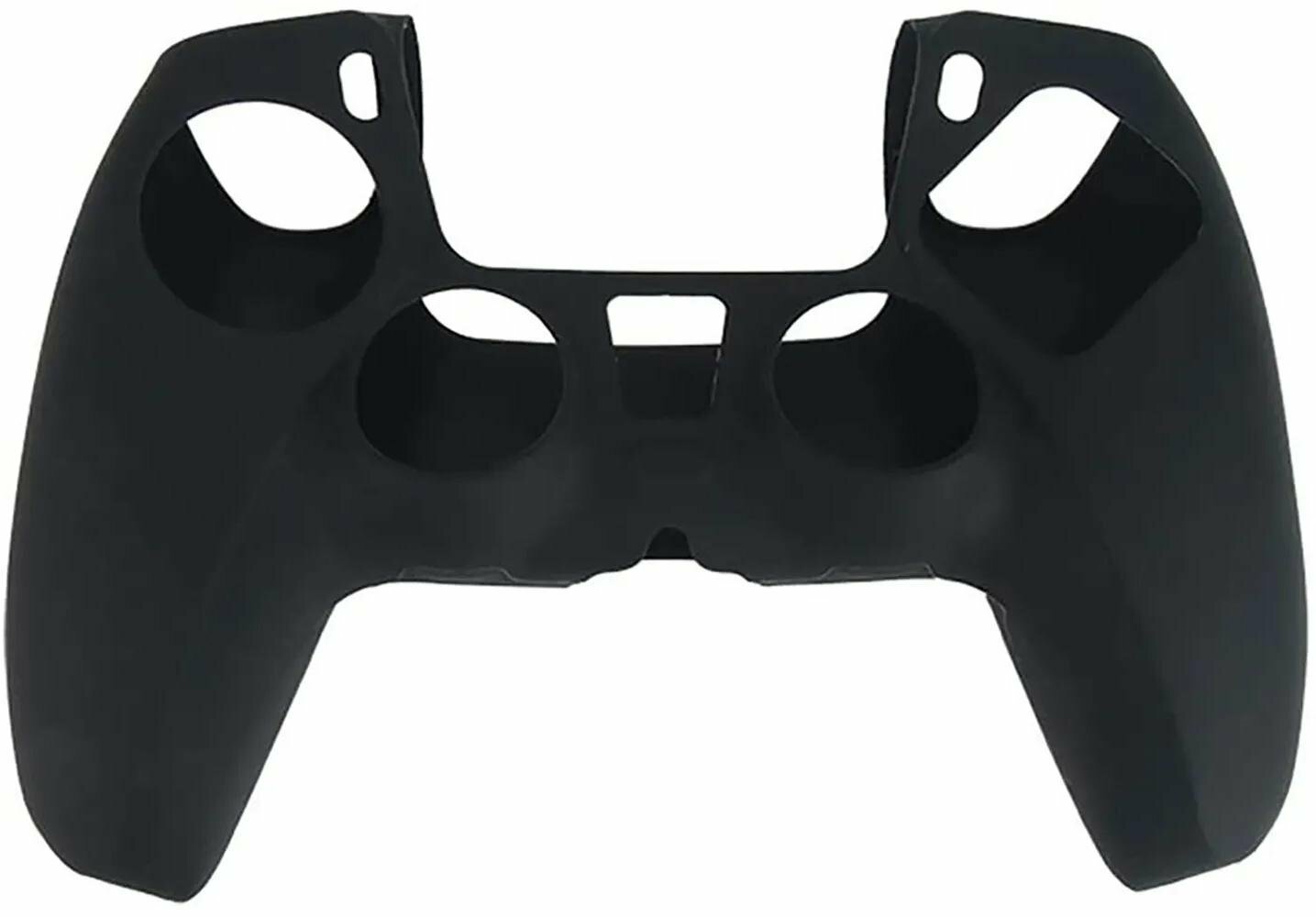 Силиконовый чехол для геймпада Playstation DualSense Черный (PS5)