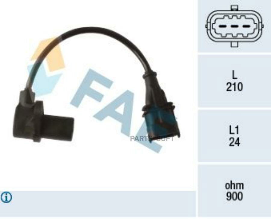 FAE 79481 Датчик положения коленвала ()