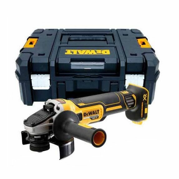 Аккумуляторная угловая шлифмашина DeWALT DCG405NT