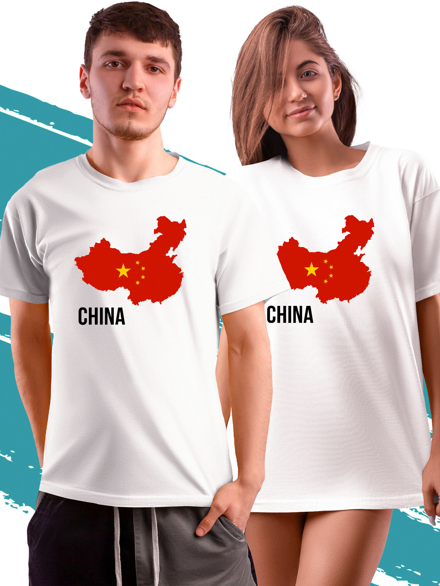 Футболка флаг Китая-China