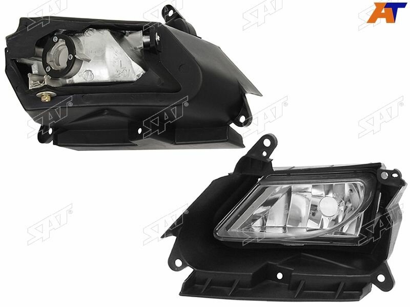 . SAT Фара противотуманная для MAZDA 3 08-11 левая STD TYPE с креплением