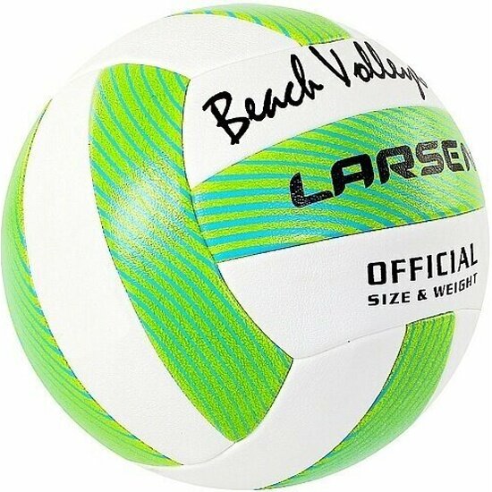 Мяч волейбольный Larsen пляжный Softset Green