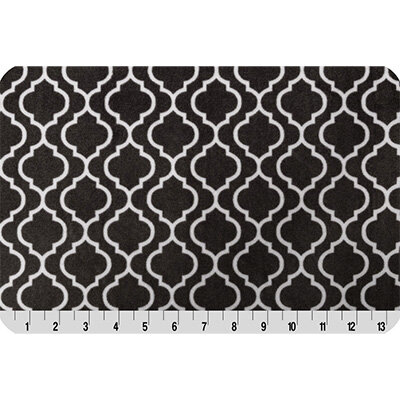 "PEPPY" Плюш TRELLIS фасовка 48 x 48 см 440 г/кв. м 100% полиэстер СК/Распродажа BLACK