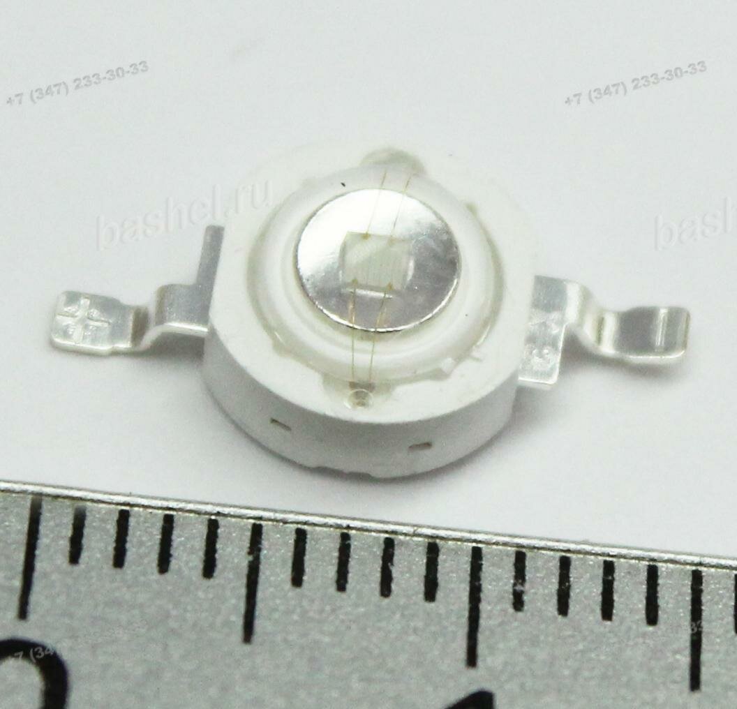 Emitter-3W 35Lm, 400nm, 120°, 3.5V KW-UV-3W-A Ultra Violet, Мощный светодиод