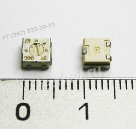 Резистор подстроечный (3314J) 5 кОм, Bourns
