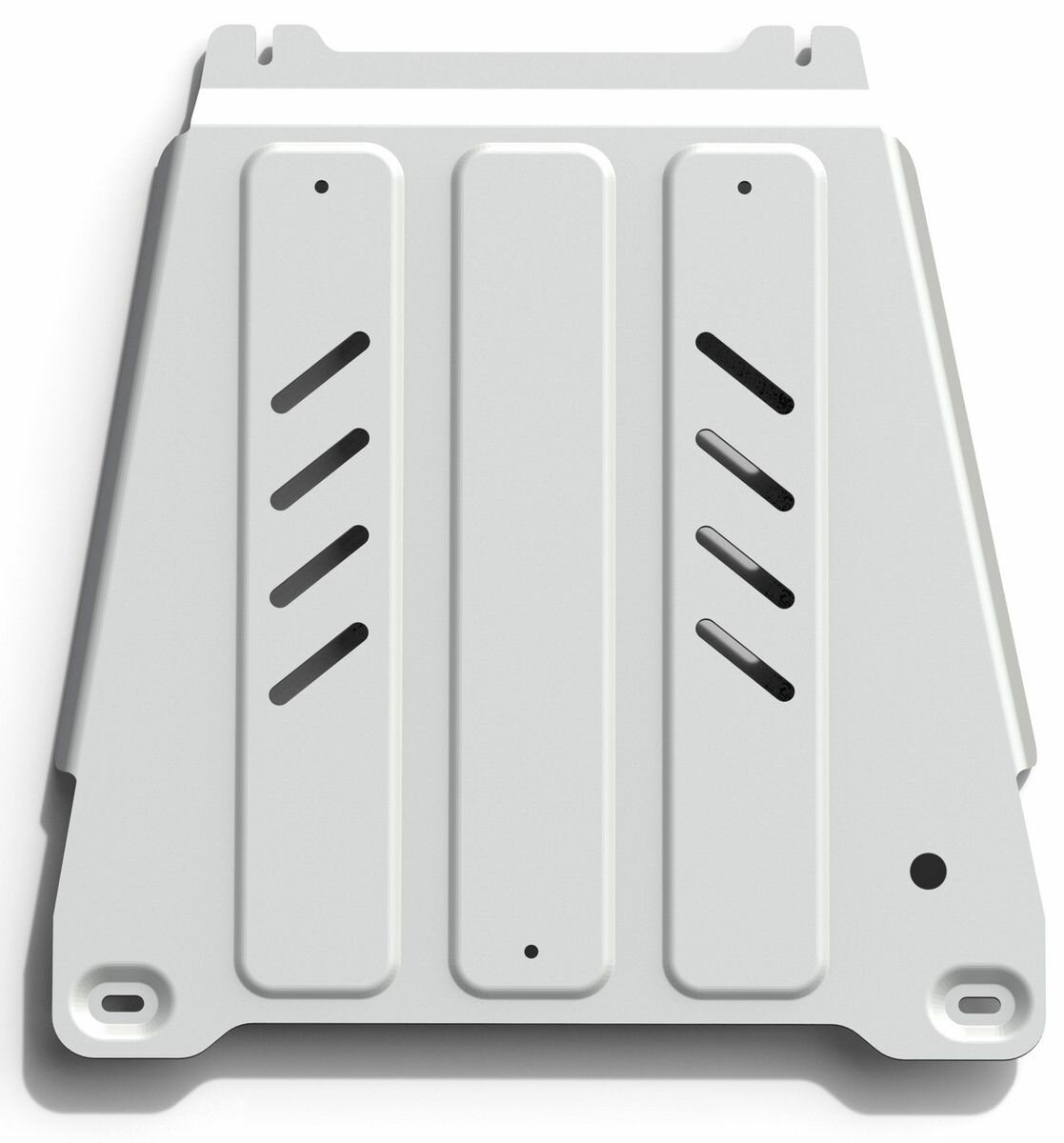 Защита КПП Rival для Toyota Tundra II (V - 5.7) 2007-2018 (устанавл-ся совместно с 2333.9510.1.6), штампованная, алюминий 6 мм, с крепежом, 2333.9511.1.6