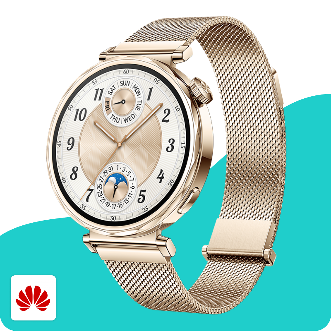 Часы Huawei Watch GT 5 41мм Золотистый (RU)