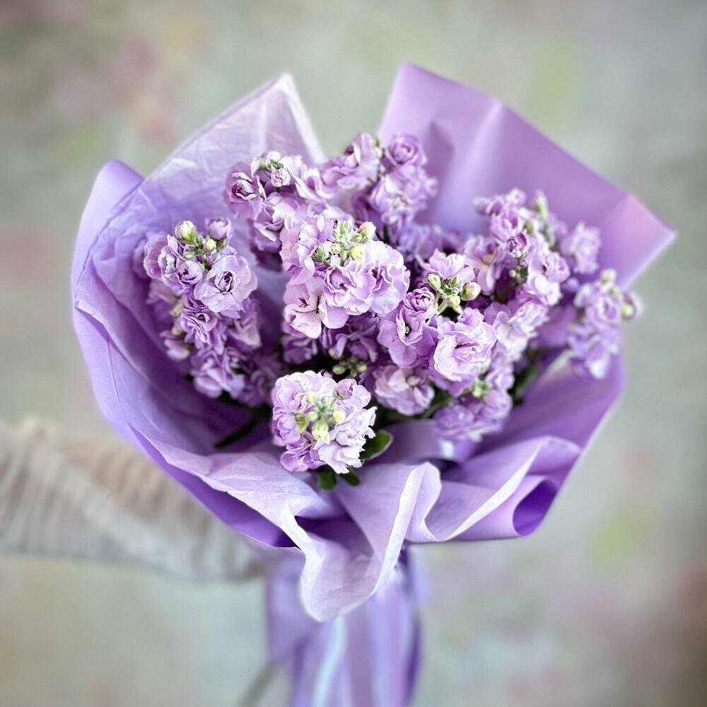 Букет ароматный из кустовой Маттиолы