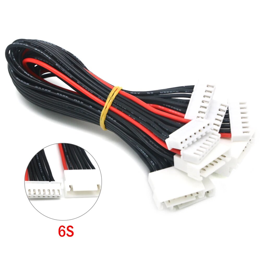 Удлинитель JST-XH 6S LiPo, 20 см, белый