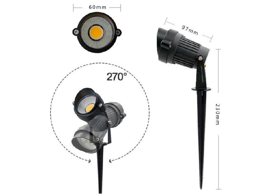 Светодиодный грунтовой светильник BEELED BLD-GWL07W-WW-D60-60A