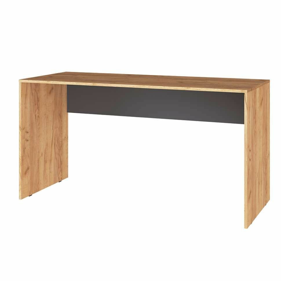 Стол письменный и компьютерный Квартет-13 ЛДСП для дома, офиса, ребенка, учебы 750х1450х602 тэкс