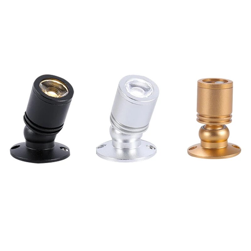 Каисанхини 3 Вт светодиодный прожектор 110 В 220 В Green, Black Body, 3W DC24V