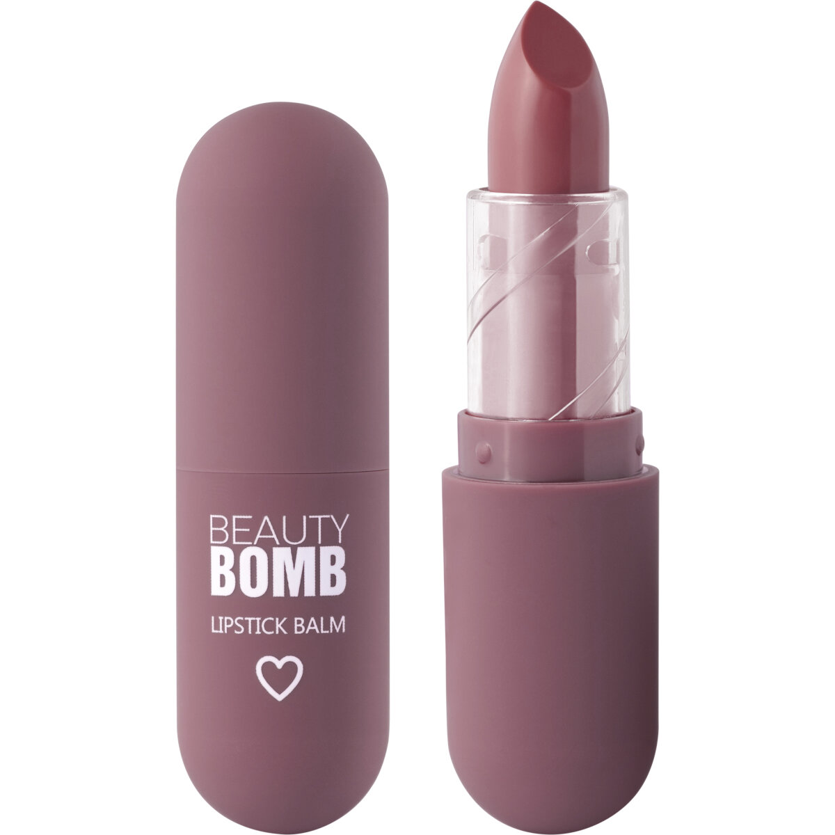 Помада-бальзам для губ Beauty Bomb Color Lip Balm тон 06, сливо-коричневый, 4 г