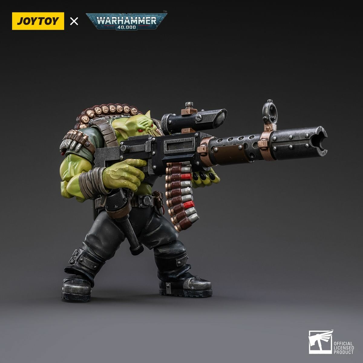 Подвижная миниатюра Вархаммер 40000 Орк Коммандос Снайпа Бой Балрукк ( Warhammer 40k Ork Kommandos Snipa Boy Balrukk )