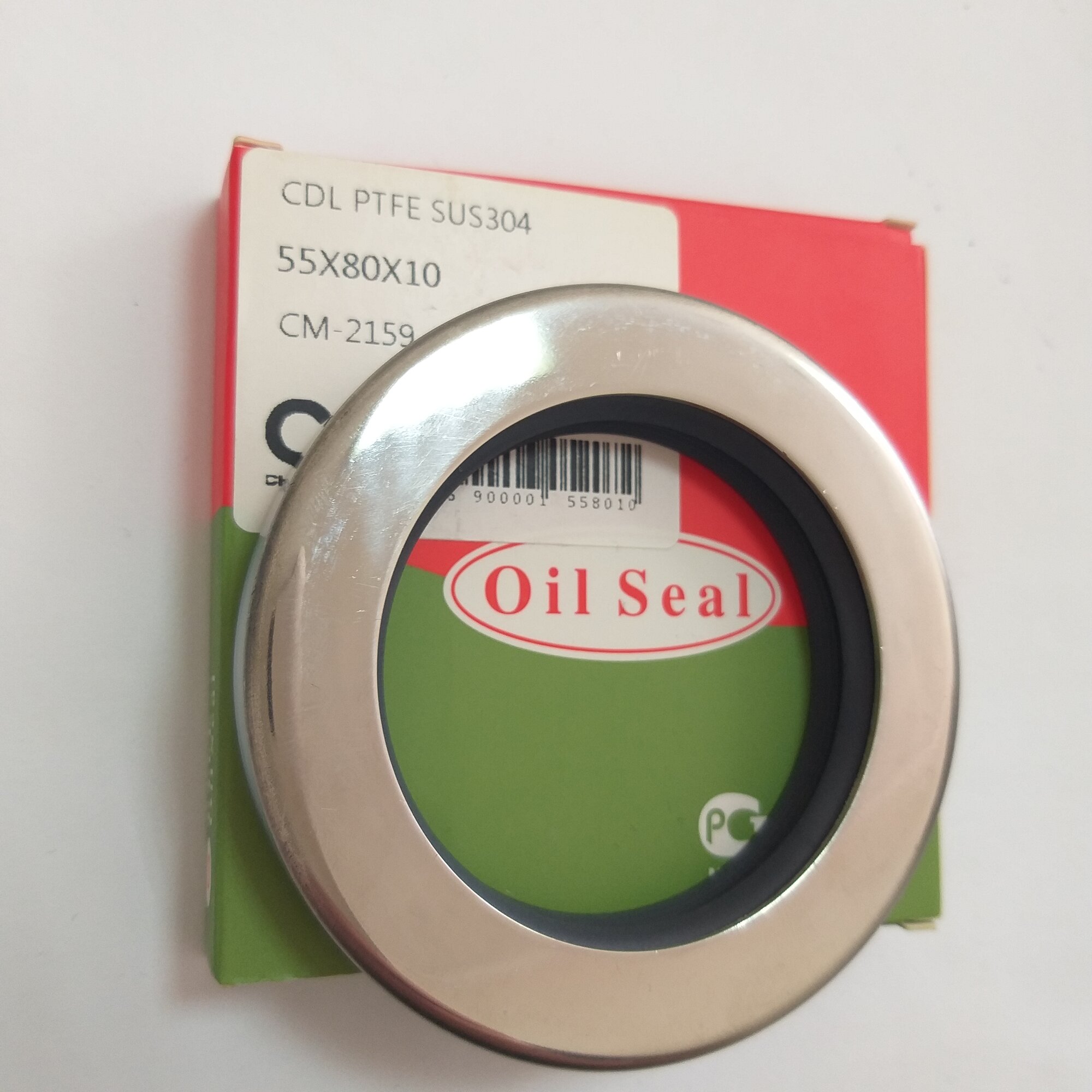 Сальниковое уплотнение (сальник) PTFE для винтового компрессора 55-80-10 CCW, (вращение против часовой стрелки)