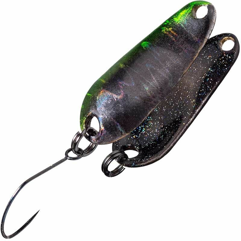 Блесна из латуни на форель, покрыта золотом и серебром RB Корсар 3,8гр - 443