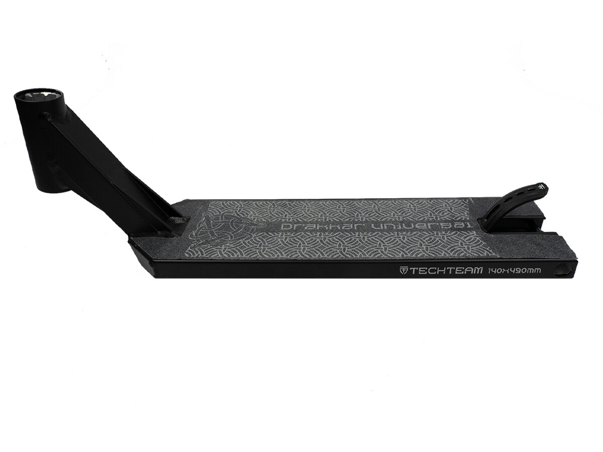 Дека для самоката Drakkar Universal black со шкуркой