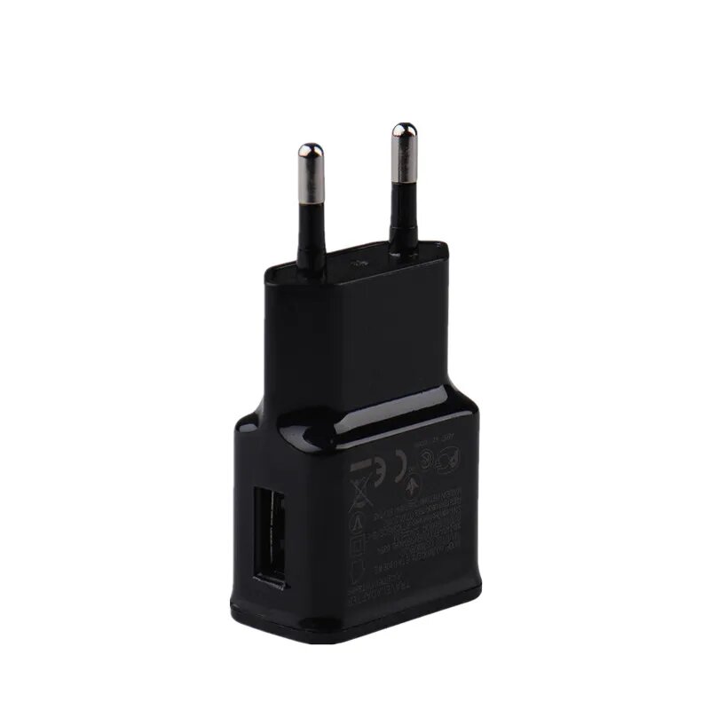 Адаптер питания USB черный 5В 2А