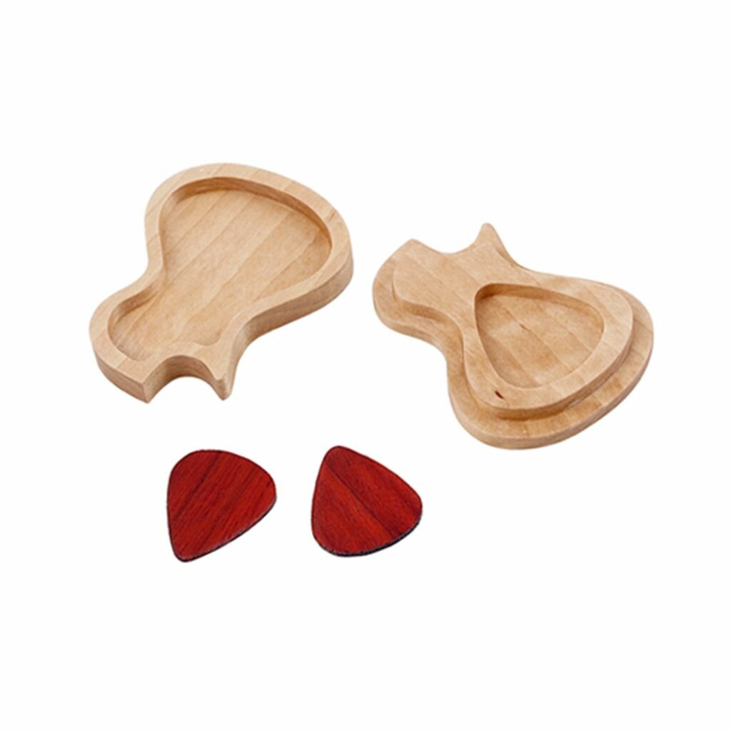 Аксессуар для струнных, Миниатюрный футляр для медиаторов с 2 медиаторами L815, 1 комплект,