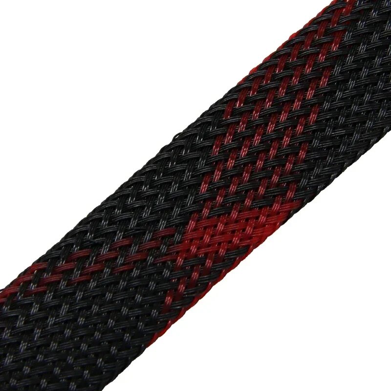 Плетеная кабельная муфта 2 мм, 4 мм, 6 мм, 8 мм, 10 мм, 12 мм, 14 мм, 16 мм ~ 40 мм, расширяемая крышка из ПЭТ, изоляционная нейлоновая оболочка, защита проволоки