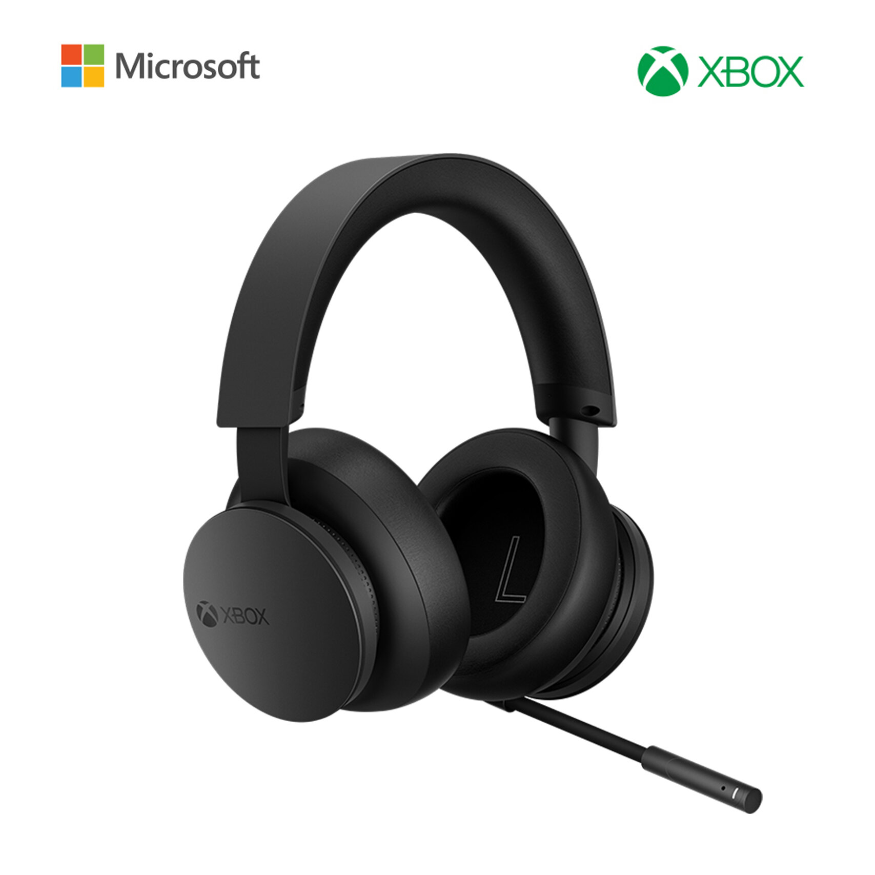 Xbox Наушники беспроводные с микрофоном Беспроводная Bluetooth-гарнитура Microsoft Xbox, Bluetooth, USB, черный