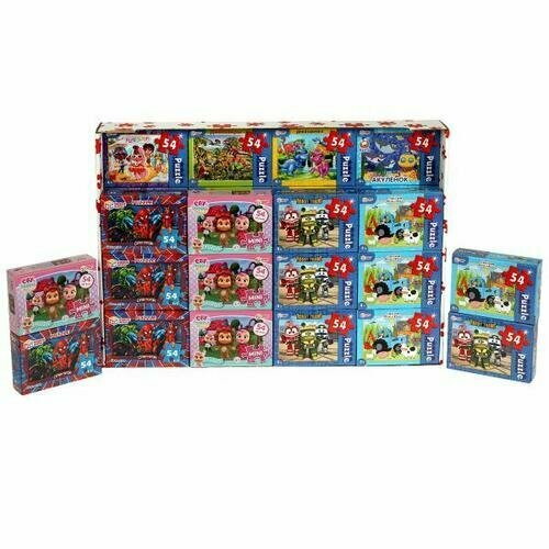 Пазлы 54 деталей. Умные Игры. Микс (в ассорт.) 2504/2481/3420/2498/5569/4267/3413/3390/574354, (ООО "симбат")
