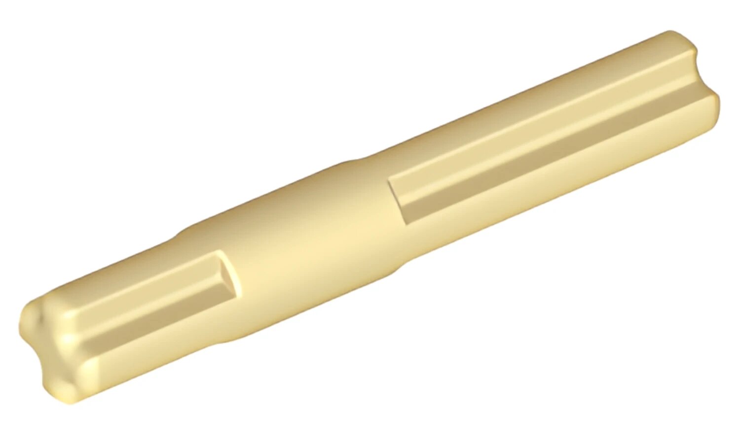 Деталь LEGO Technic, Axle 4L with Center Stop 99008 Tan N