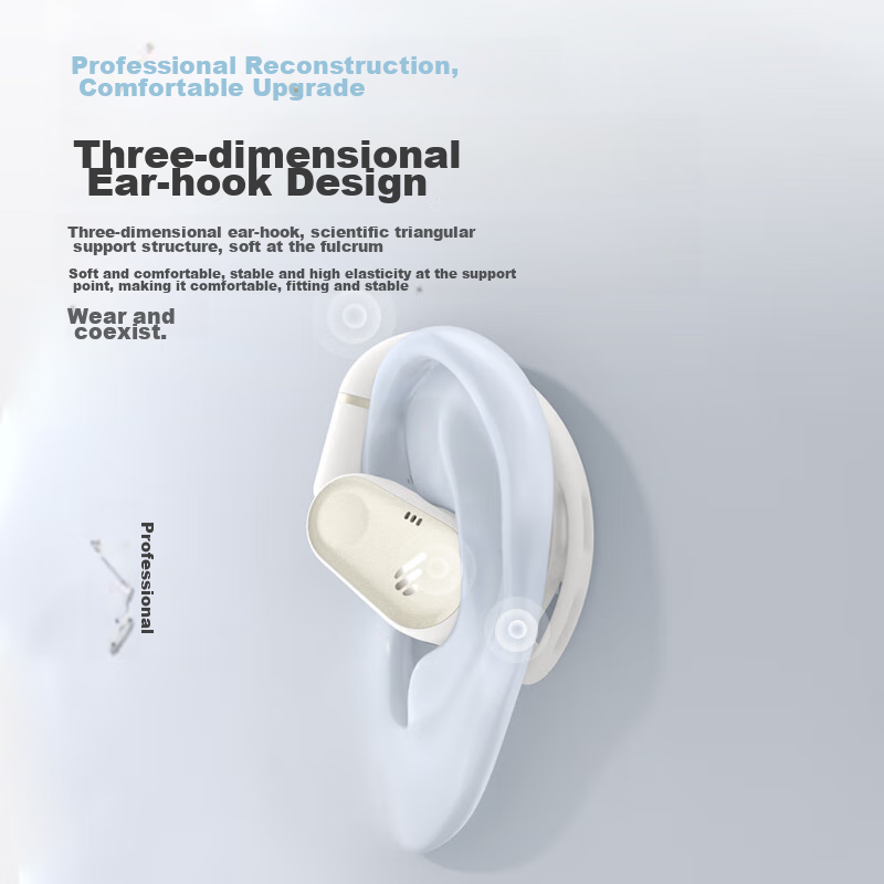 Беспроводные наушники EDIFIER Comfo CC Open True Wireless Bluetooth Earphones, цвет White