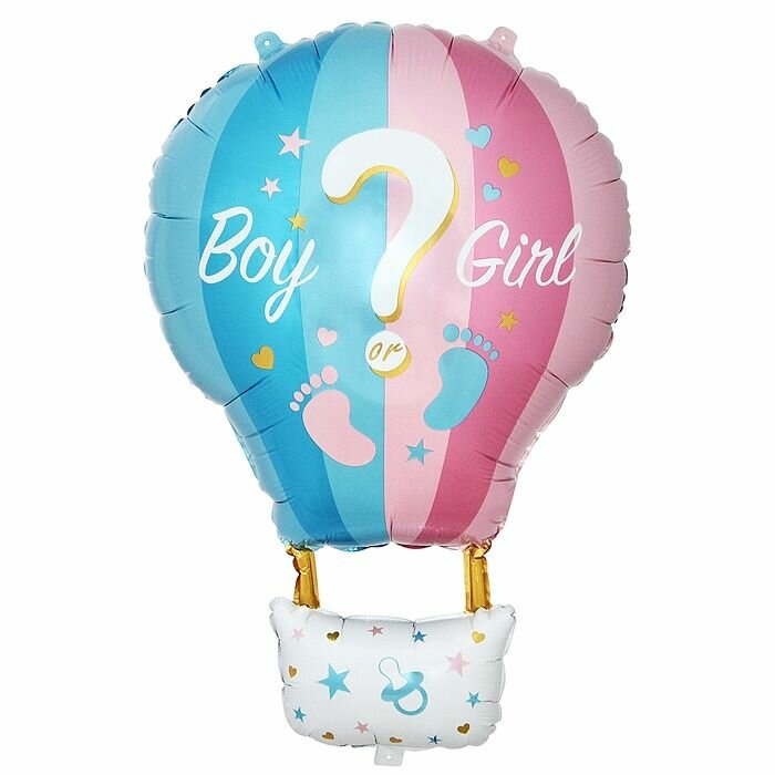 Воздушный шар Falali "Гендер Пати", фигура, 81 см
