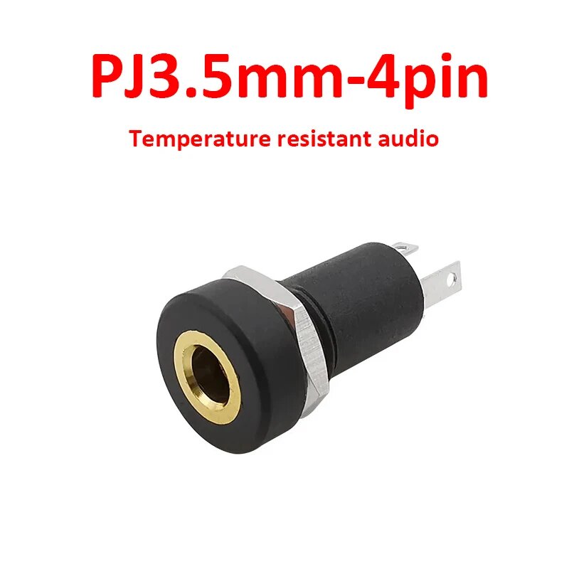 Аудиоразъем 3,5 мм JCD 3PCS, 4P