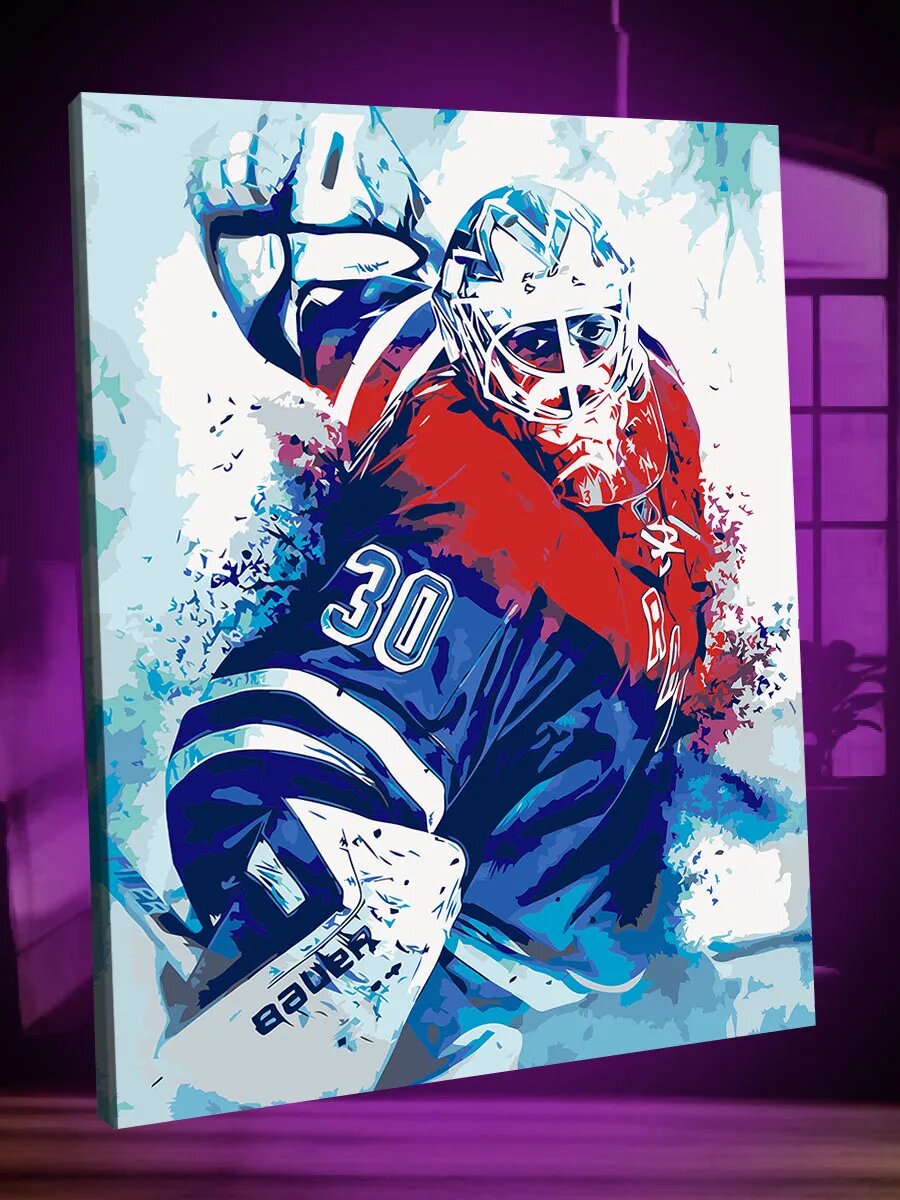 Картина по номерам Хоккей