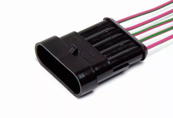 Разъем 2821071 (5pin) 5 контактов жгута форсунок для а/м ГАЗ (Cargen)