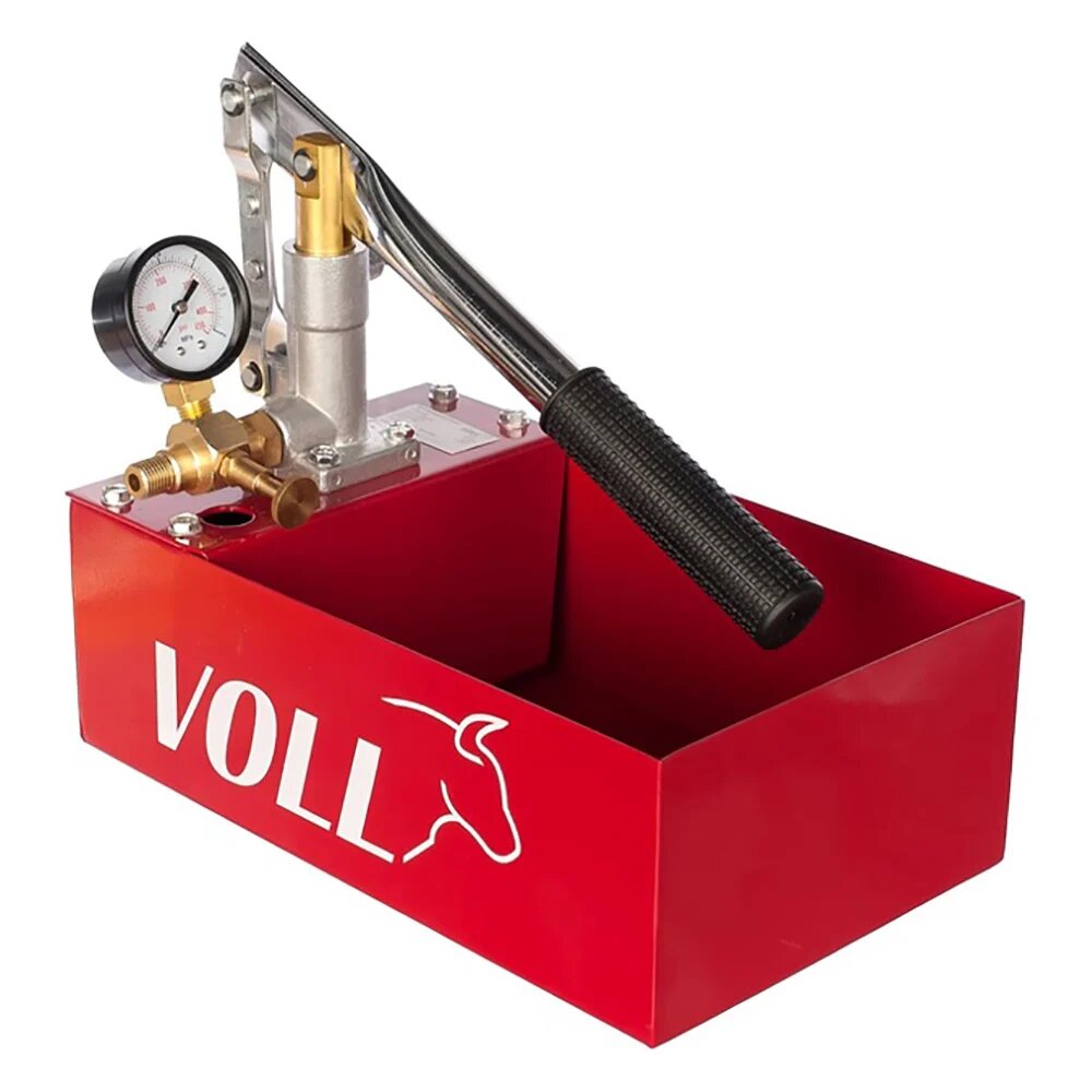 Ручной опрессовщик VOLL V-Test 25 2.20252, Позволяет быстро и точно проверить герметичность трубопровода