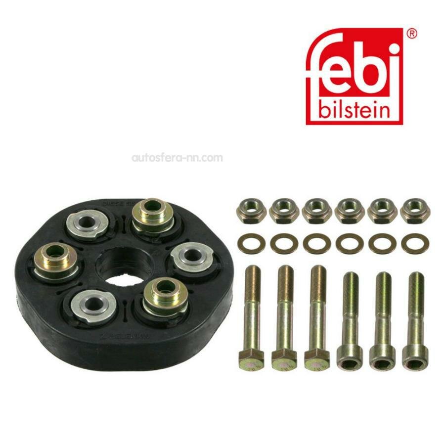 FEBI 03568 Эласт. муфта кардана пер. MERCEDES C-CLASS (W202) C 180 (202.018) [1993/03-2000/05]