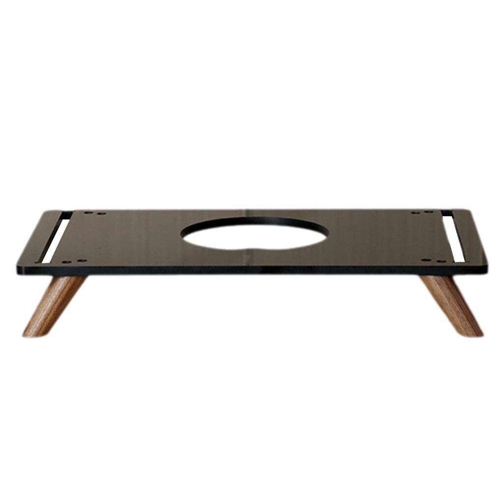 Портативные динамики стоят, организаторы акриловых столов с антислипными деревянными ногами для аутентичной работы 200 300 500