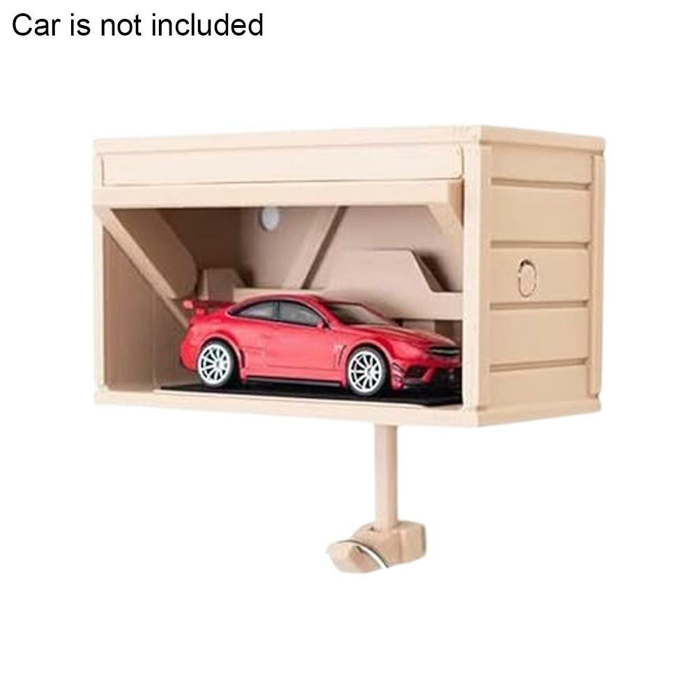 Креативная настенная вешалка для ключей в форме гаража, напечатанная на 3D-принтере