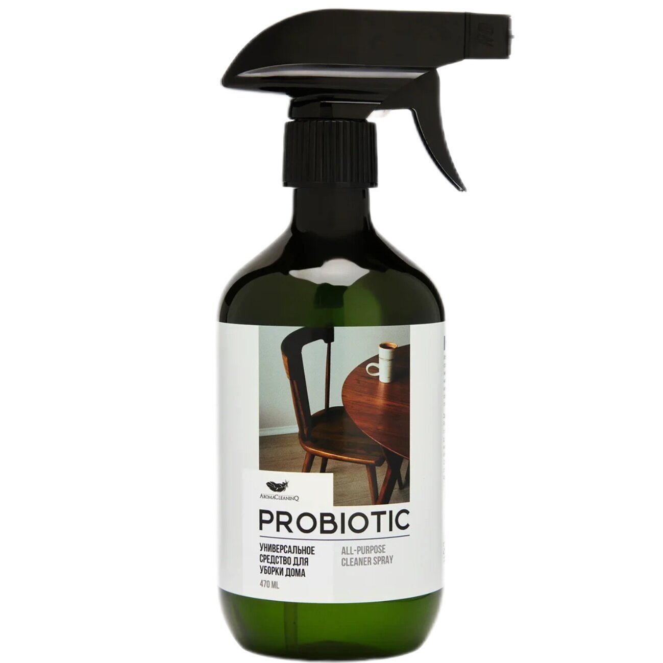 Пробиотический спрей AromaCleaninQ, универсальный эко для уборки дома, 470 мл