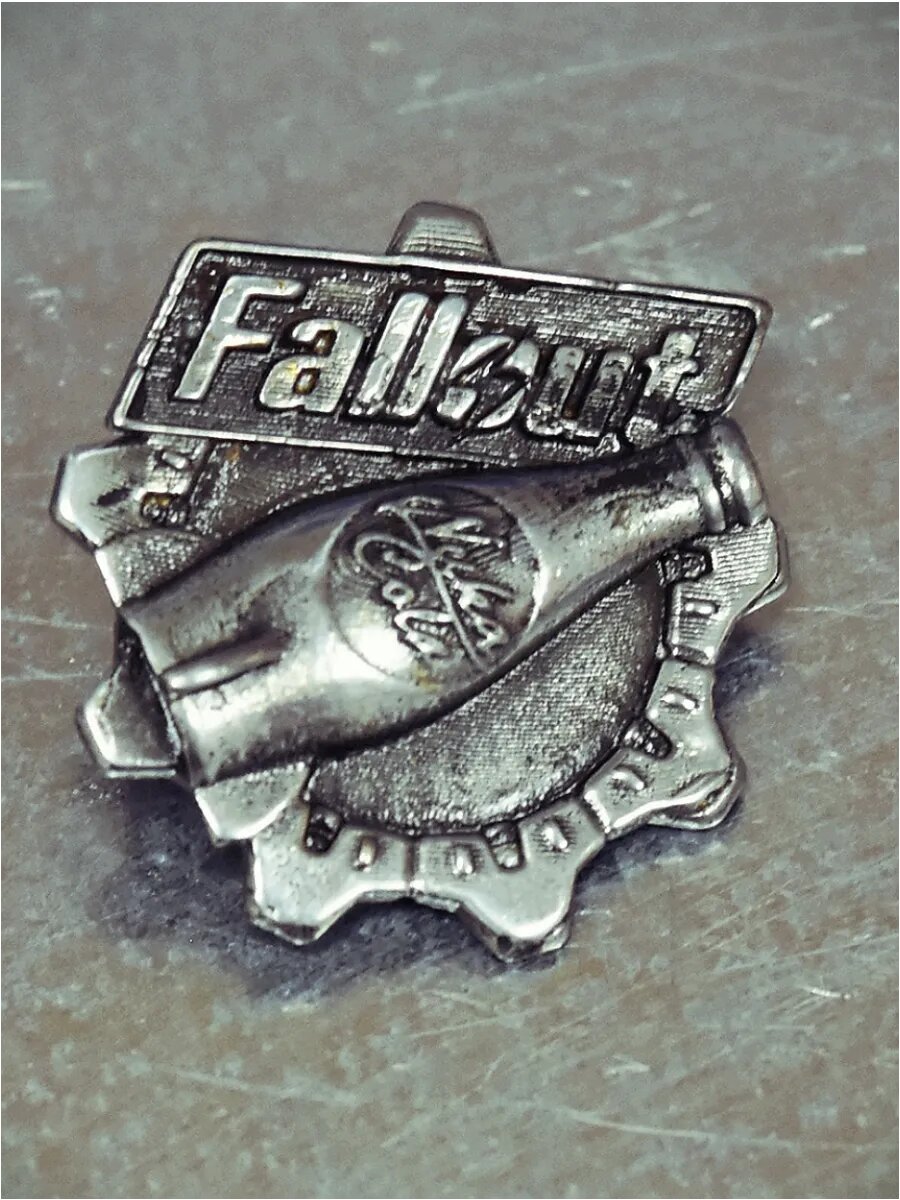 Значок, Ядер Кола Nuka Cola Fallout,3см