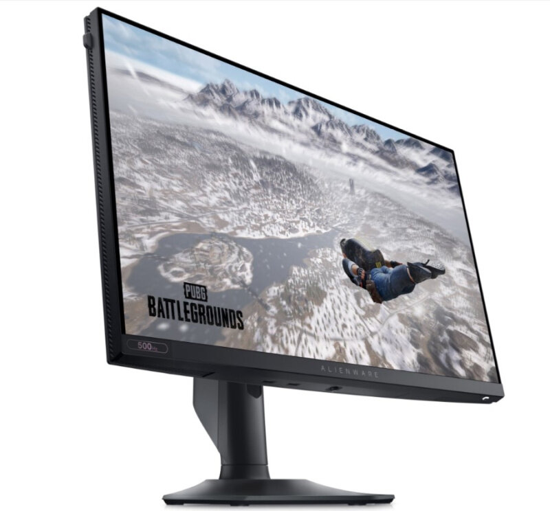 Монитор Dell 24,5"AW2524HF, 16:9, IPS, FHD, 1ms, 400cd, 500Hz, HDMI, DP, USB, HAS
