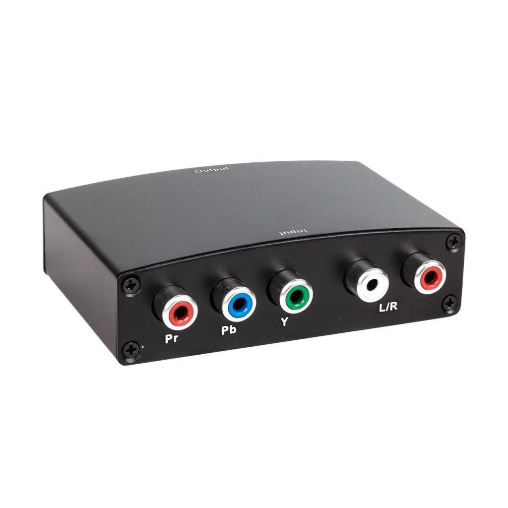 Поддержка вывода звука с HDTV-проектора в YPbPr 5RCA R / L конвертер для HDTV-проектора