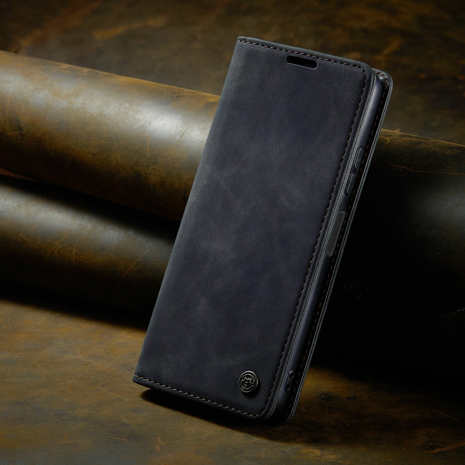 Чехол-книжка CaseMe Matte Poco X5 5G черный